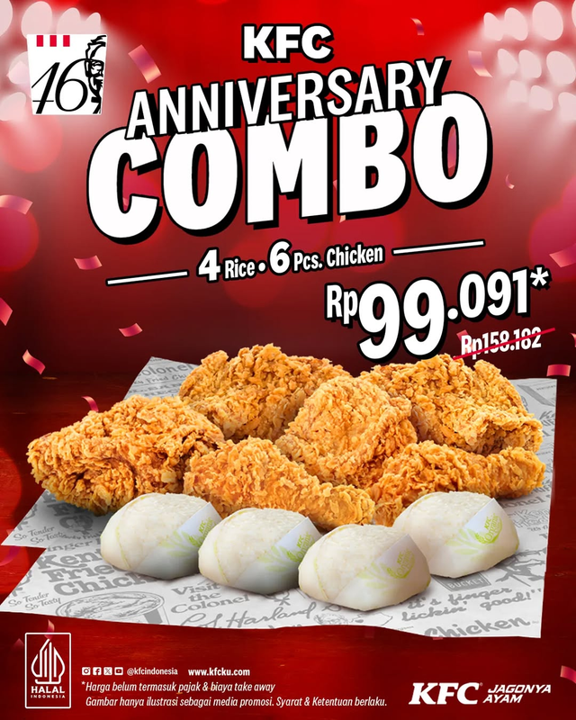 Menu KFC Jakarta Terbaru – Ayam Goreng Crispy & Favorit Sepanjang Masa