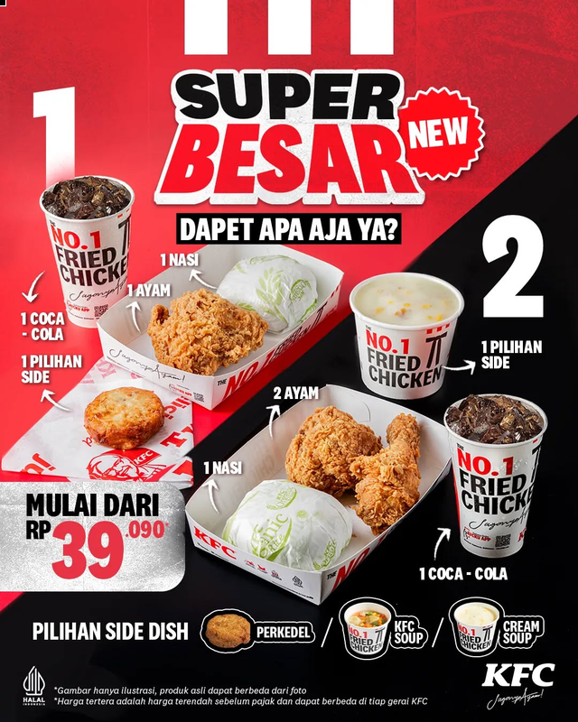 Menu KFC Jakarta Terbaru – Ayam Goreng Crispy & Favorit Sepanjang Masa